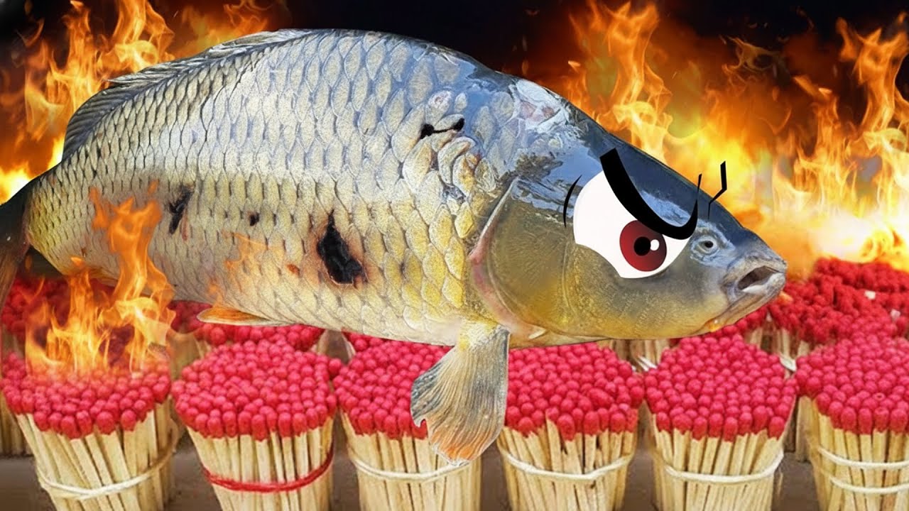 Cooking a Fish with Matchsticks! Shocking Science Experiment - YouTube