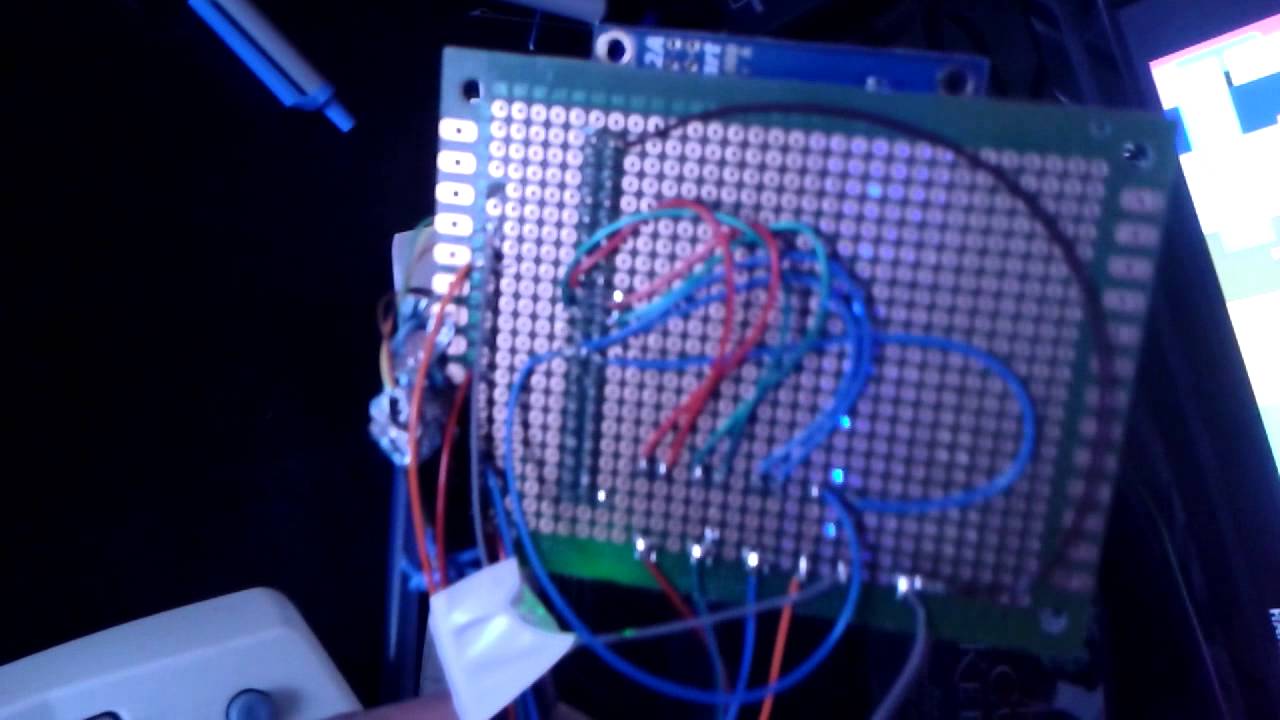 My First Test Of A Parallax Propeller Vga Demo Youtube
