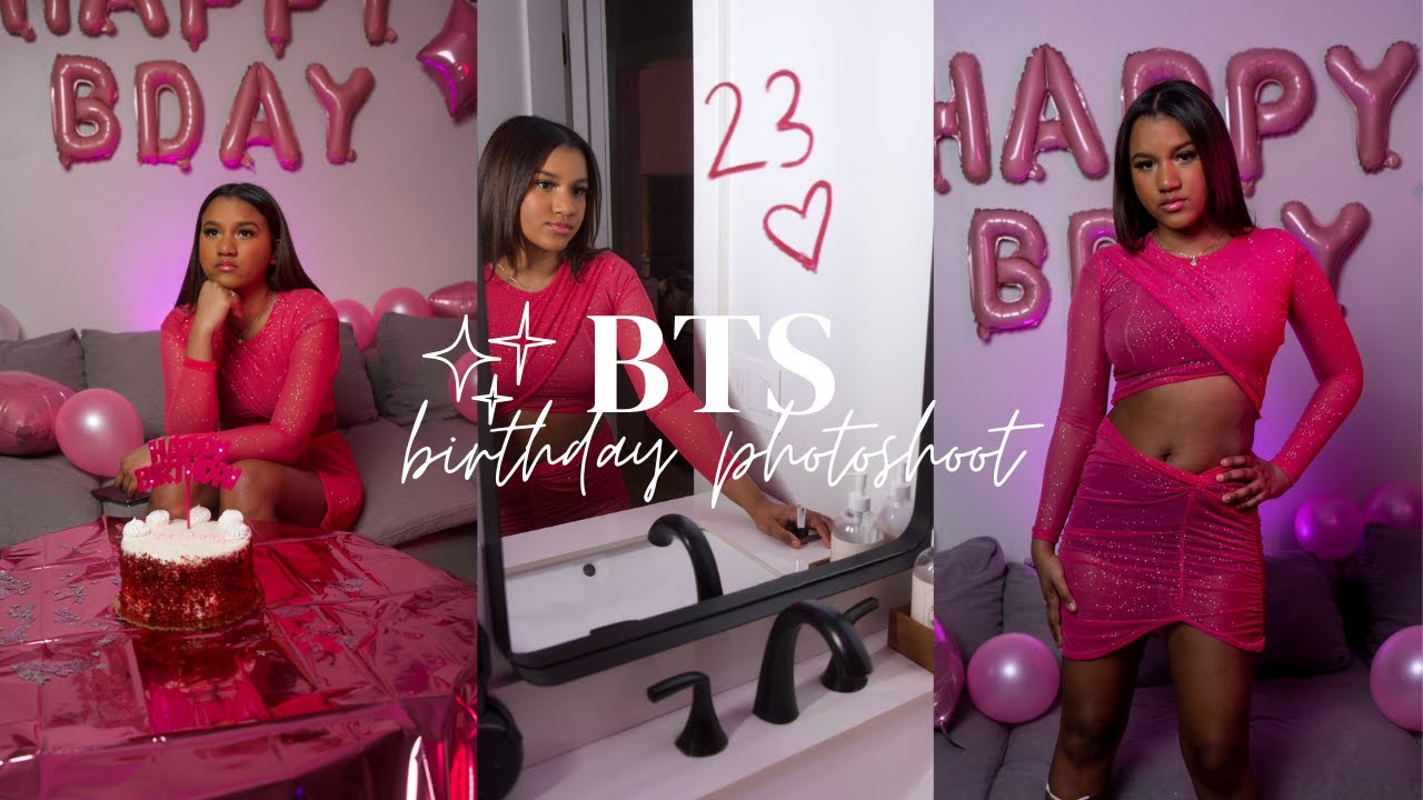Turning 23! Birthday Photoshoot *Behind The Scenes* - YouTube