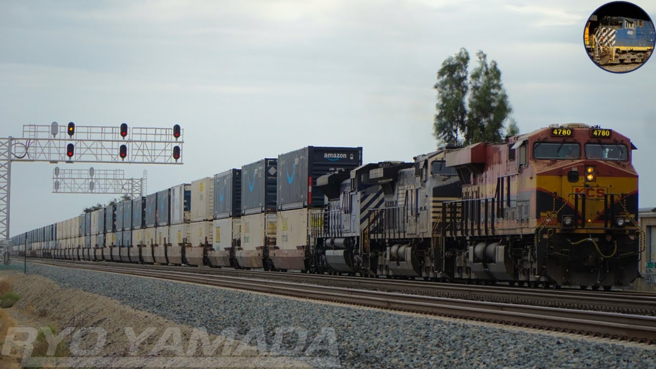 Stockton Sub Railfanning 2! MRL at last! (MRL 4317, H1’s and UP 1111 ...