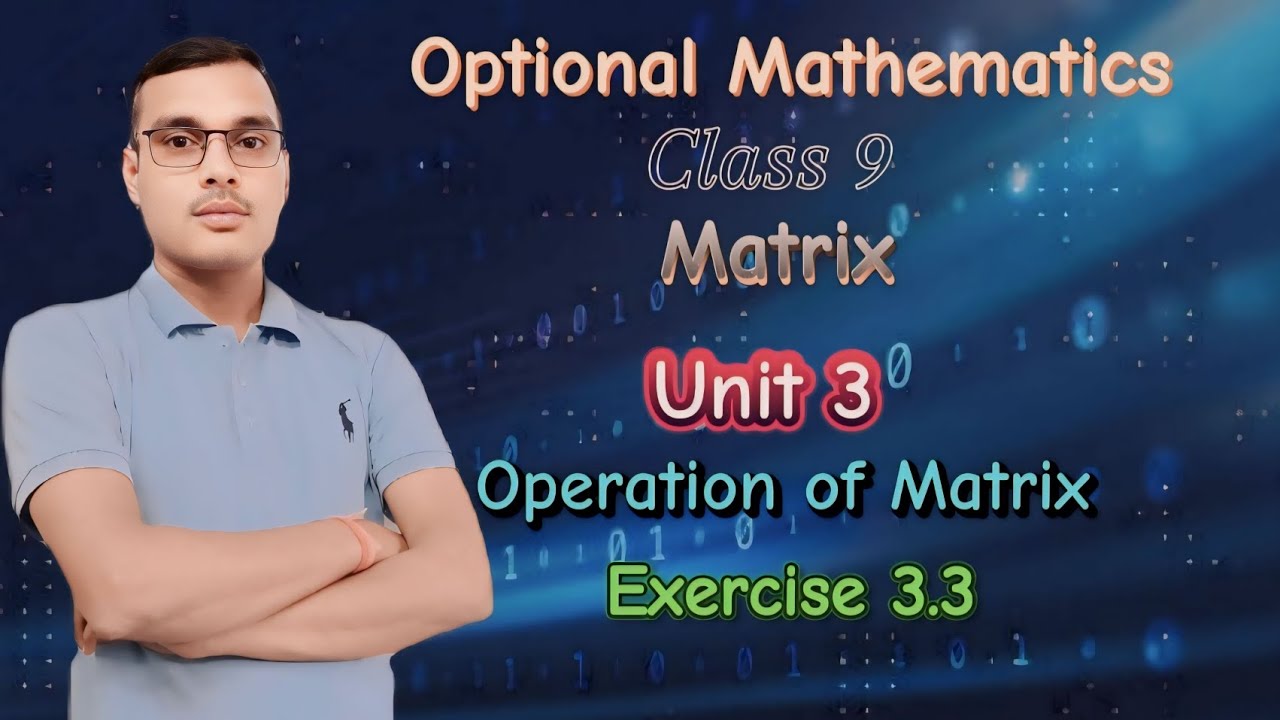 Operation of Matrix - YouTube