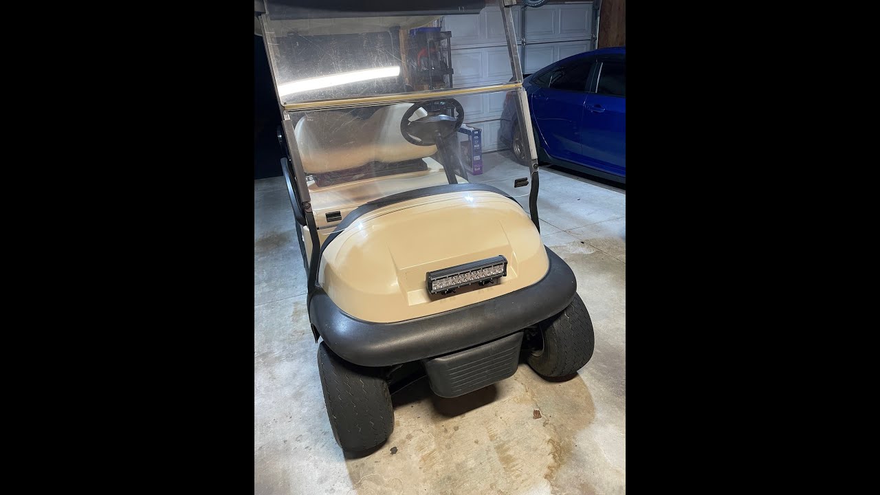 Club Car Precedent installing a 48v to 12v converter tips - YouTube