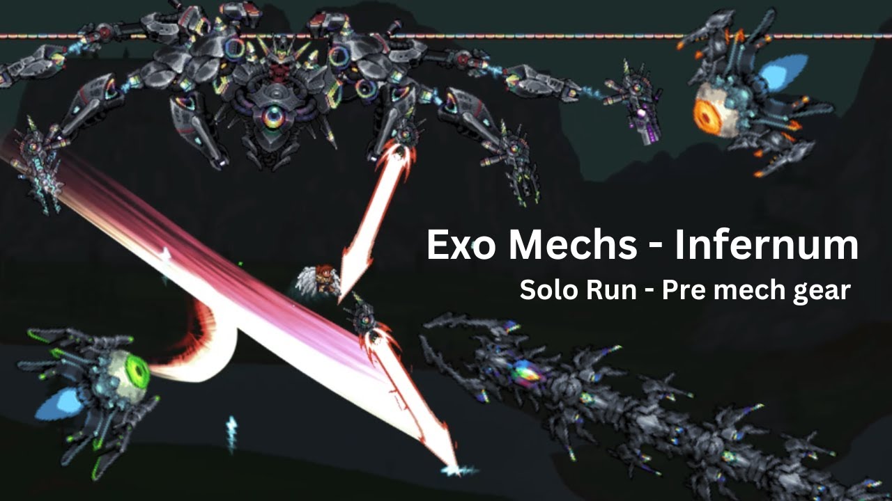 Exo Mechs Infernum ~ Solo Run ~ Pre Mech Gear ~ Pair 3 - YouTube