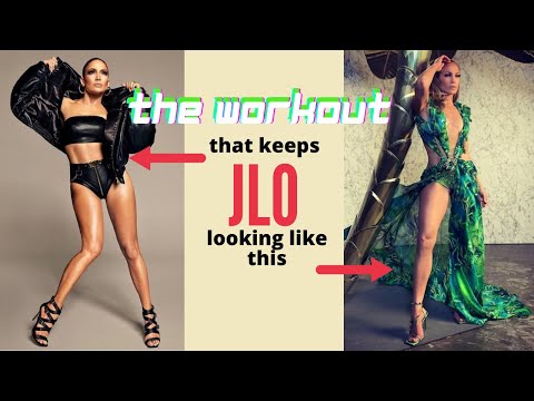 Jennifer Lopez 😍| Full Body Workout Inspiration | Workout Compilation (4K)