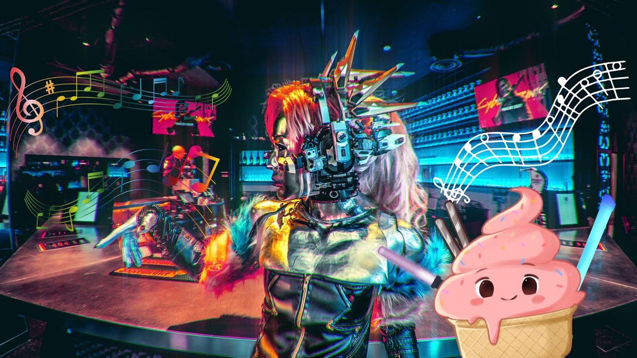 Cyberpunk 2077 Phantom Liberty - Lizzy Wizzy's Full Concert - YouTube