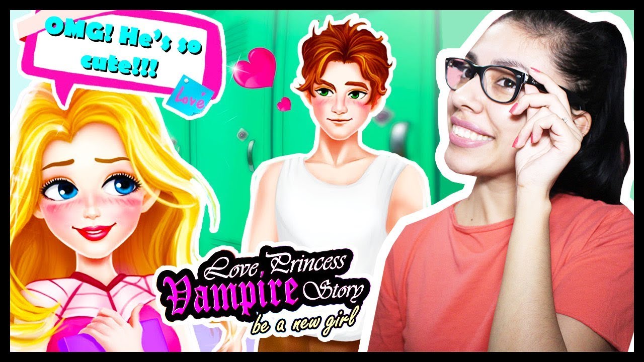 I AM THE NEW GIRL AT SCHOOL - Vampire Princess - App Game - YouTube