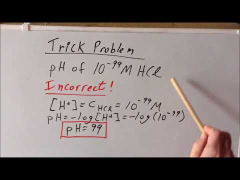Strong acid paradox problem - YouTube