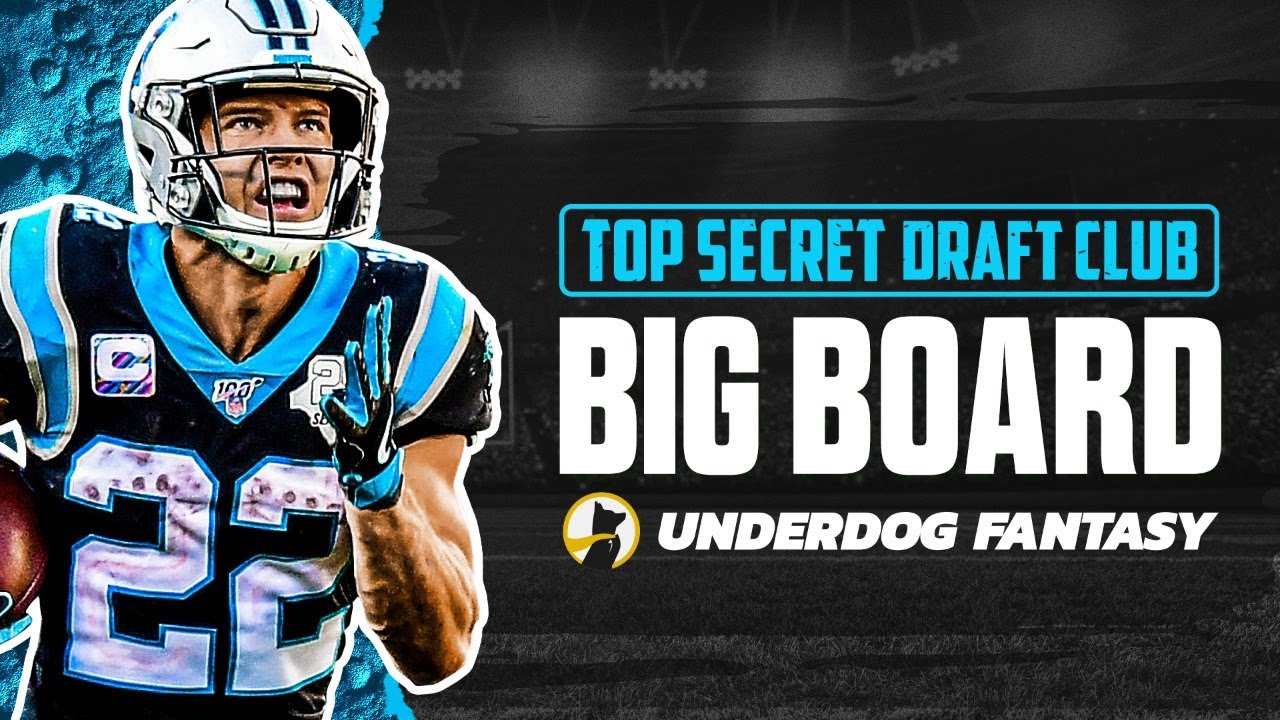 Big Board Draft on Underdog Fantasy - YouTube