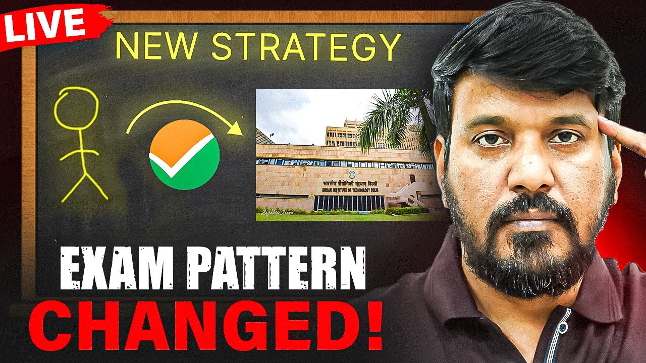 JEE Mains 2025 Pattern Change - What Next? | New Strategy for JEE 2025 ...