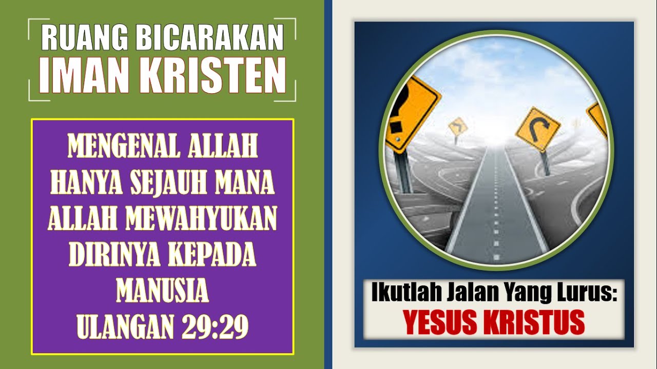 Iman Kristen Sejati - ALKITAB Tidak Mungkin Dilogikakan - YouTube