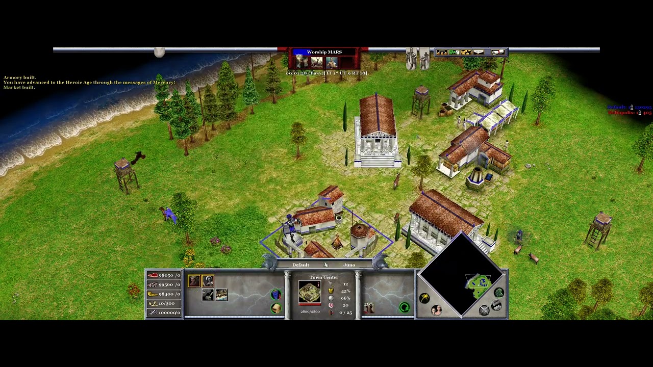 Age of Mythology: Divine Edition -- Diana! - YouTube