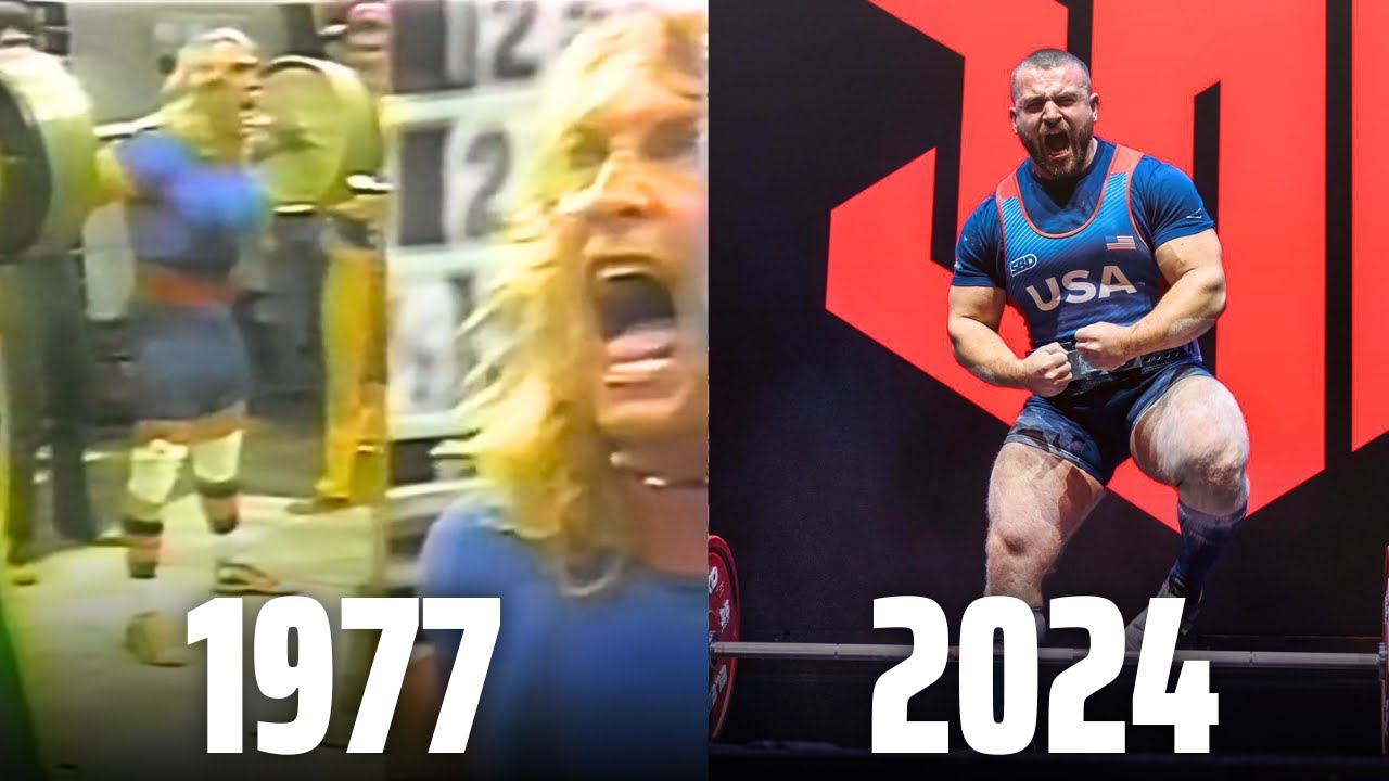 EVOLUTION of POWERLIFTING History | 1977-2024 - YouTube
