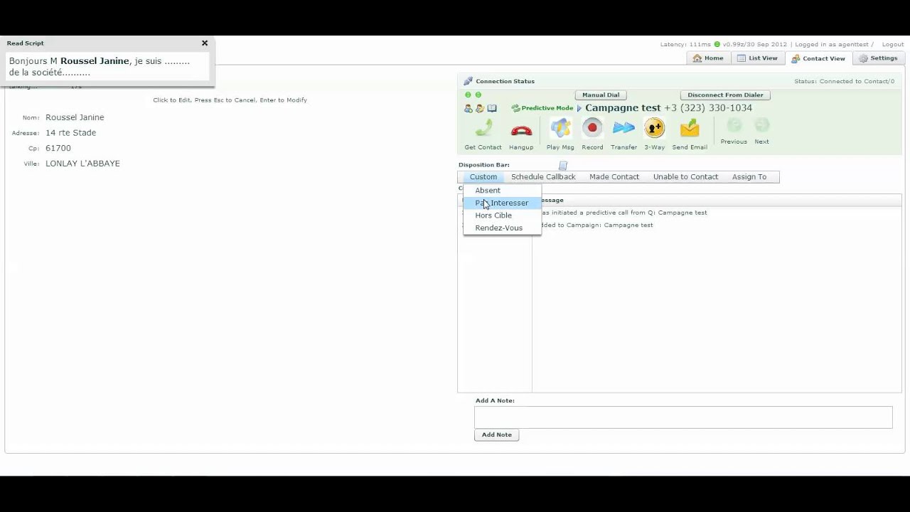 Lancer campagne Agent -Kavcom - YouTube