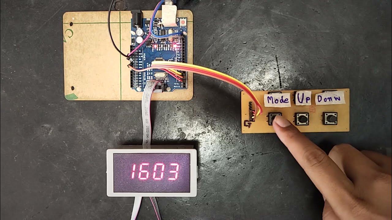 นาฬิกา ARDUINO DS3231 7 SEGMENT 0 56″ DISPLAY 4 DIGIT TM1637 MODULE - YouTube