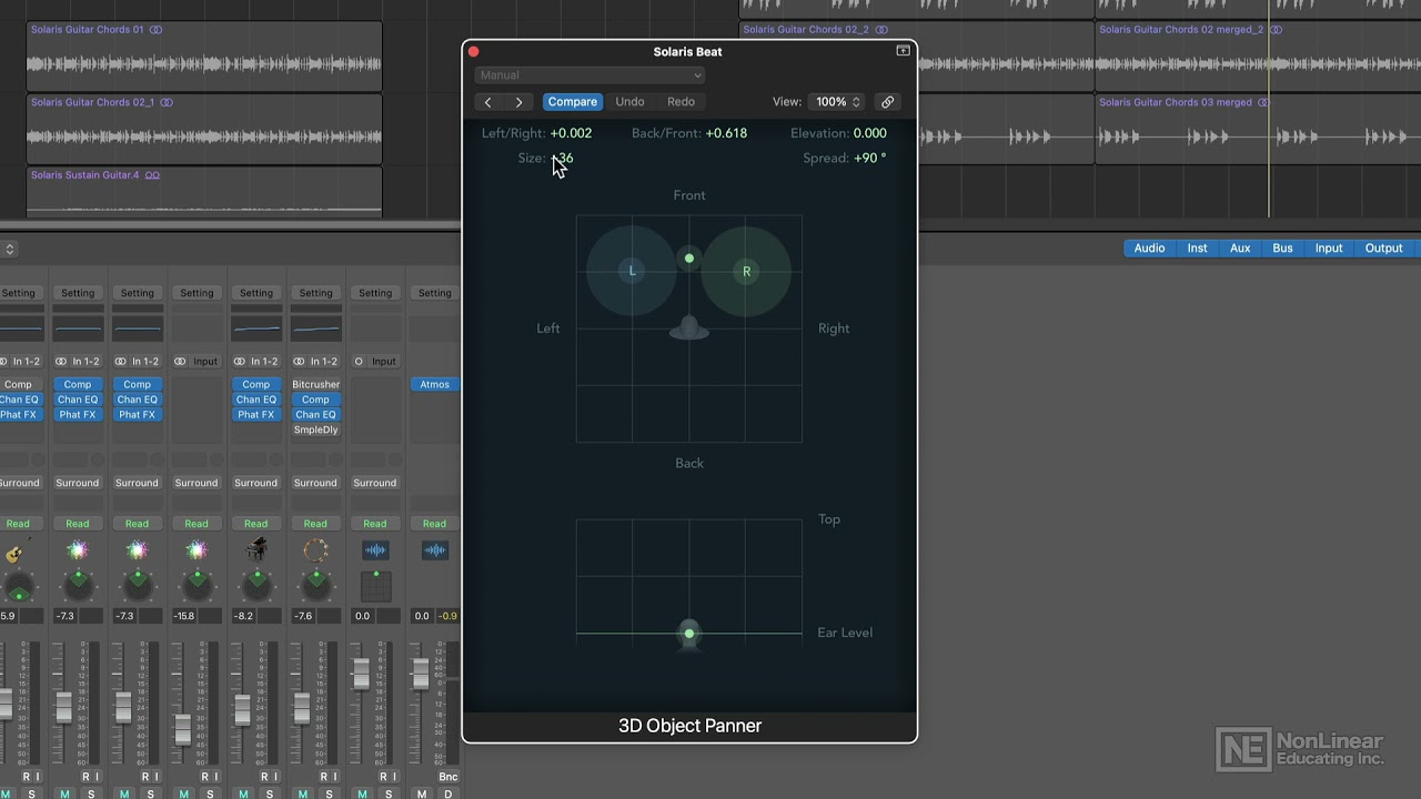 Logic Pro 100: What's New in Logic Pro 10.7 - 3D Object Panner - YouTube