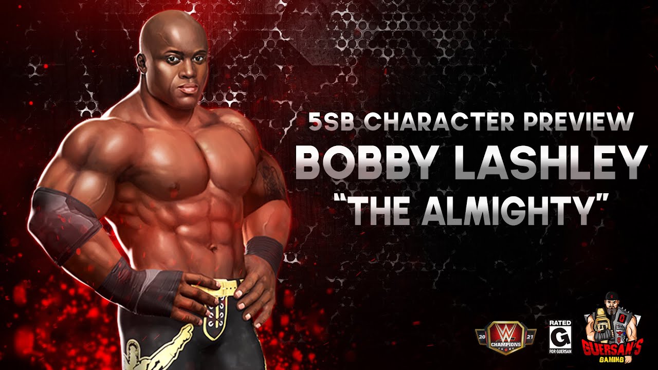 Character Preview: Bobby Lashley "The Almighty" Gameplay! / WWE ...
