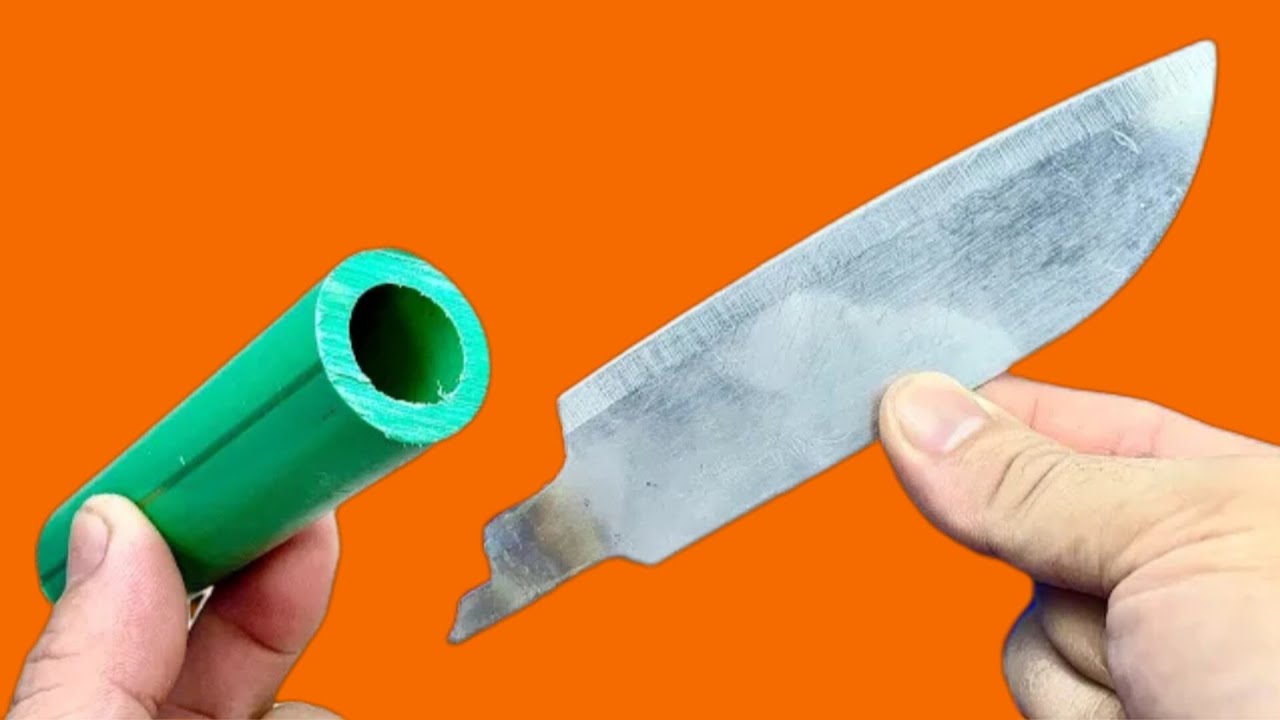 Don't Throw Away Your PVC Pipe! I'll Show You How to Make a PVC Knife ...