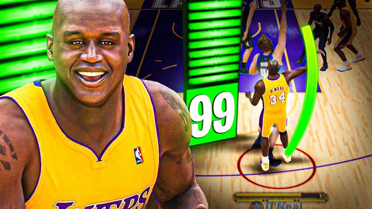 What Would Happen if Shaq Had A 99 3PT Rating? - YouTube