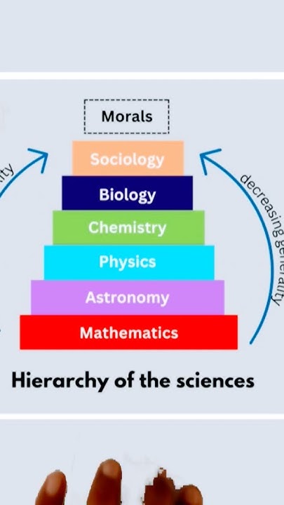 Hierarchy of science by August Comte #sociology #ugcnet #governmentexam ...