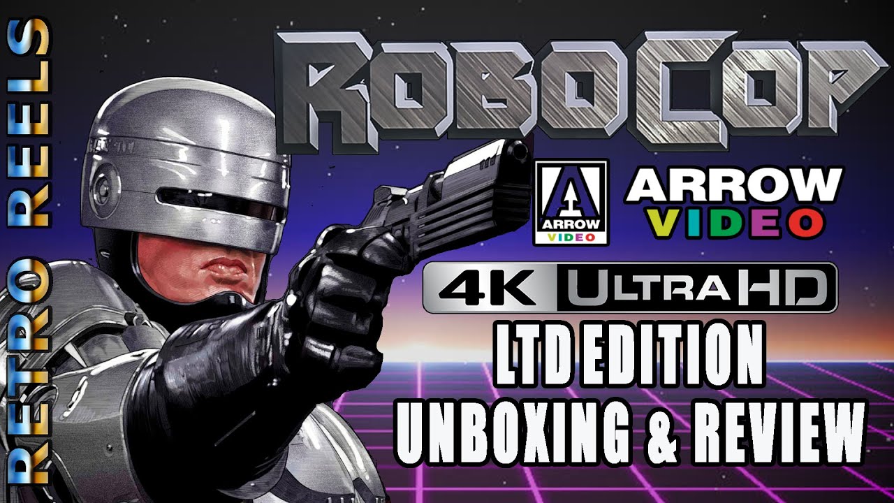 Robocop Arrow 4K Ultra HD Ltd Edition Unboxing & Review - YouTube