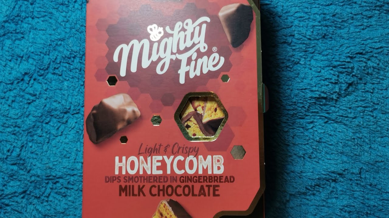 Satisfying and relaxing / opening Mighty Fine honeycomb ASMR #delicious ...