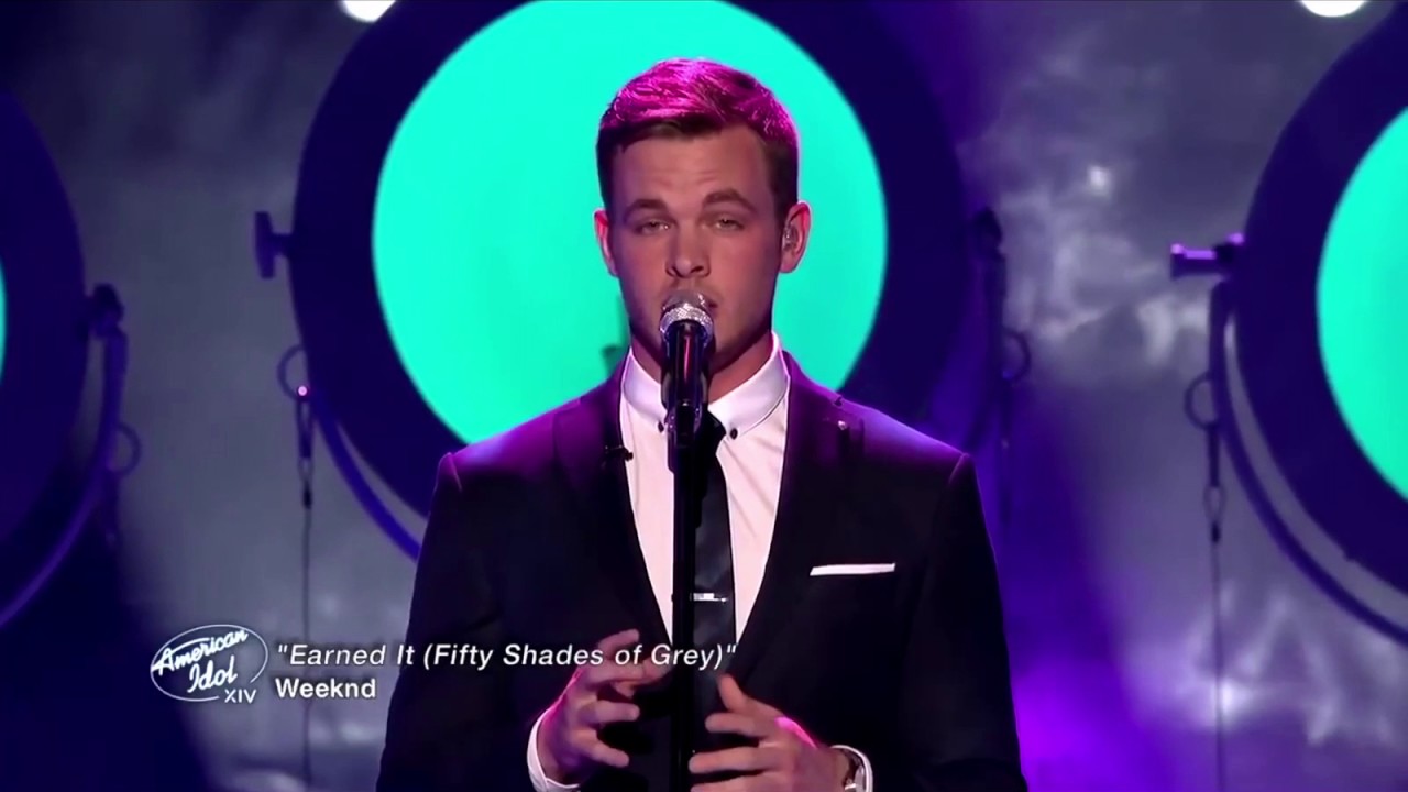 Clark Beckham - "Earned It" - American Idol Season XIV (Top 3) - YouTube