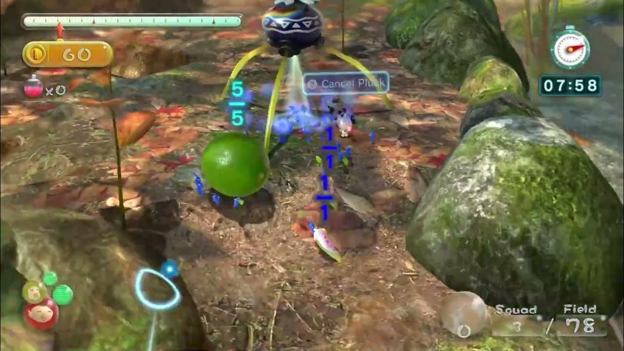 Let's Play Pikmin 3 Deluxe Side Stories Part 3: Olimar's Assignment Day 3: River - YouTube