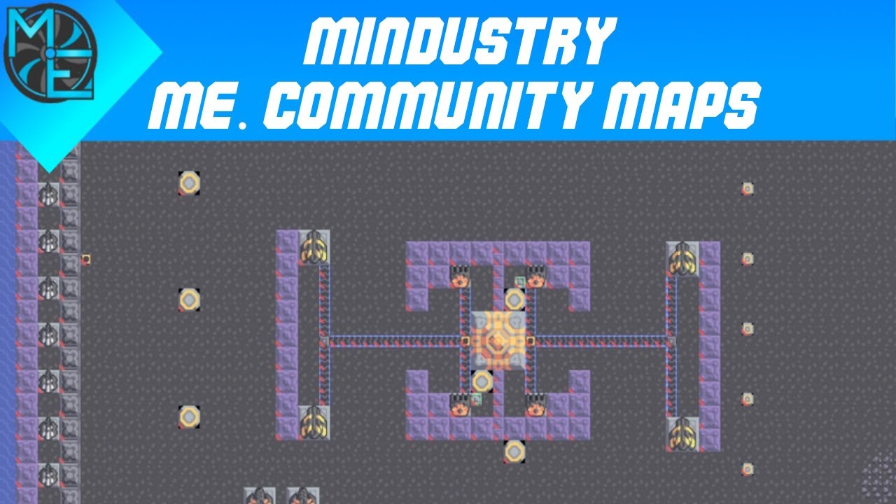 Mindustry - Megacycle Entertainment Community Maps - YouTube