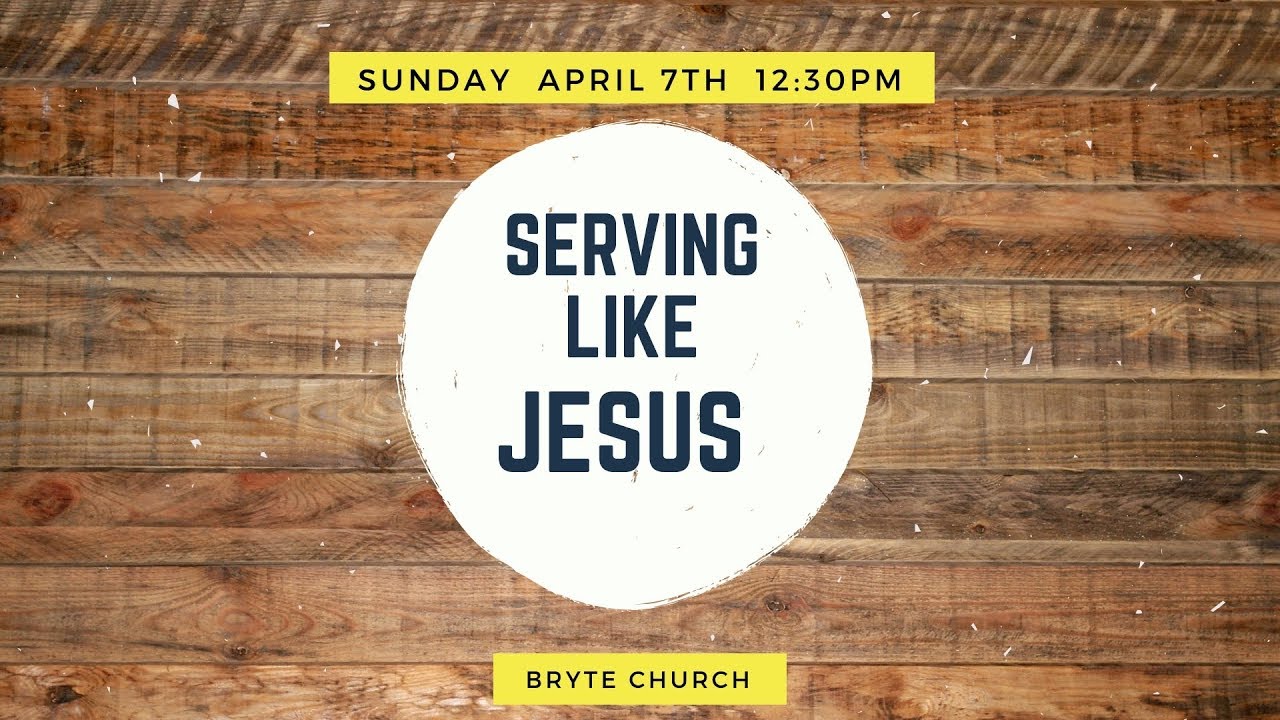Serve Like Jesus