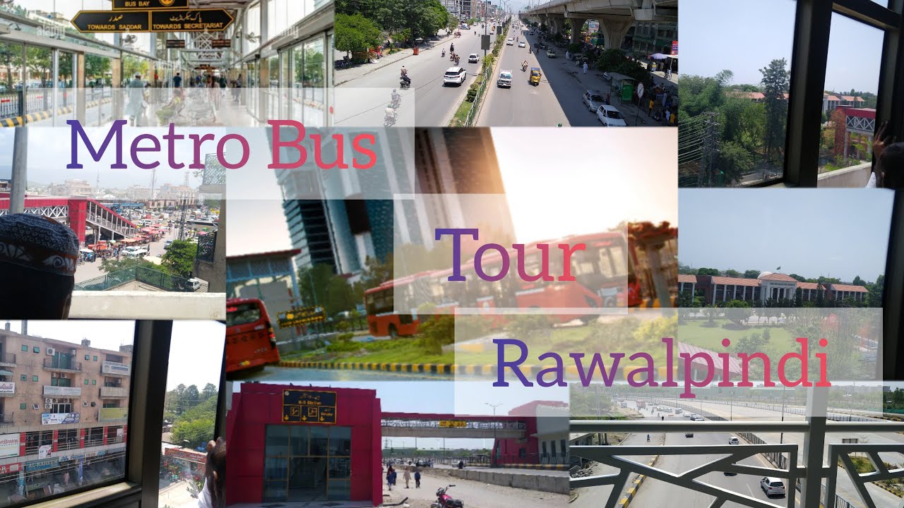 Metro Bus Tour in Rawalpindi. !! Islamabad 🔥💯 - YouTube