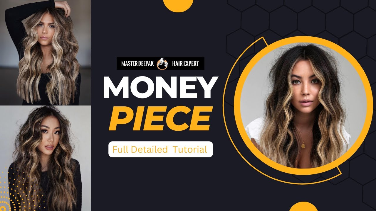 The perfect money piece tutorial | money piece balayage | money piece ...