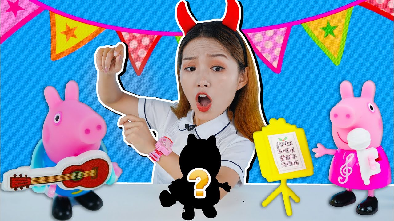 Peppa Pig New blind boxes of musicians!Will GiGi pick her favorite ...