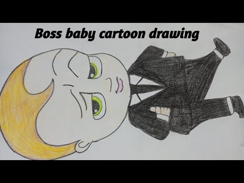 baby boss cartoon drawing / baby boss cartoon picture - YouTube