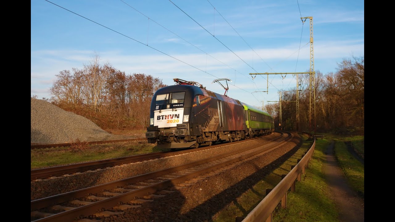 [Beethoven Taurus] MRCE/Dispolok ES 64 U2-010 (182 510-8) mit Flixtrain ...