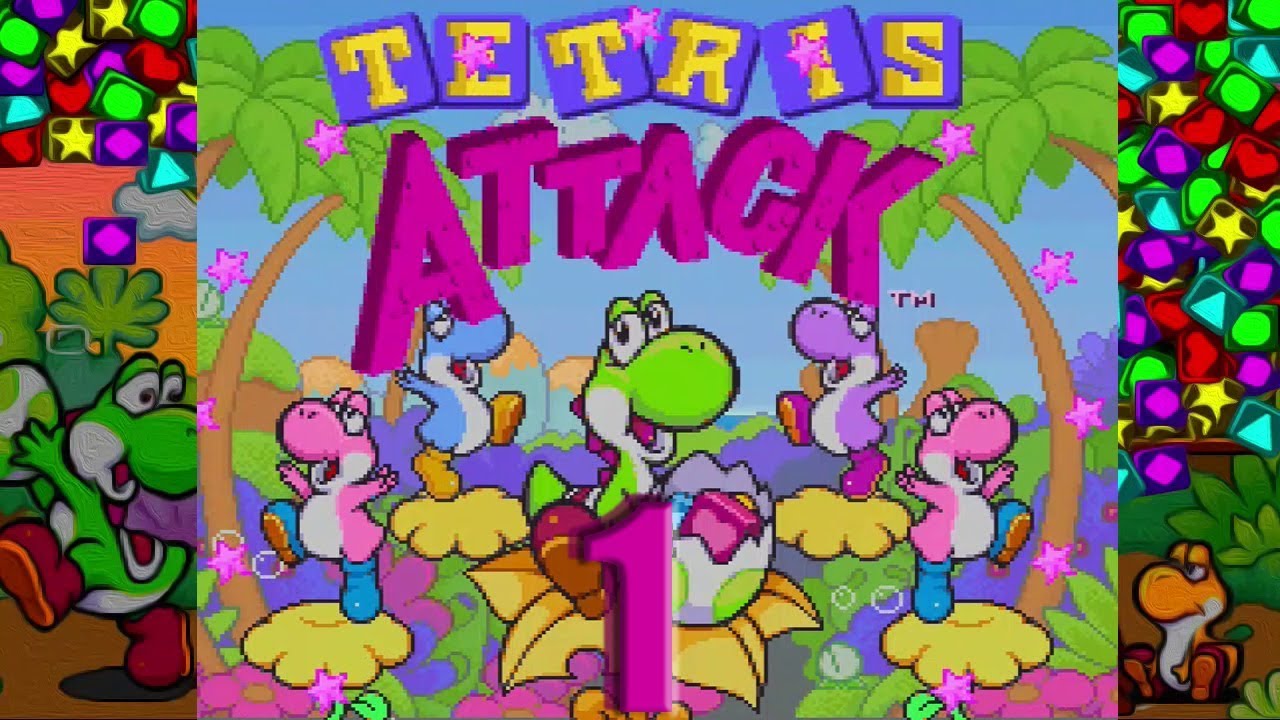 Tetris Attack #1 (Panel de Pon) | Un vistazo y Puzle #1 y #2 | Gameplay ...