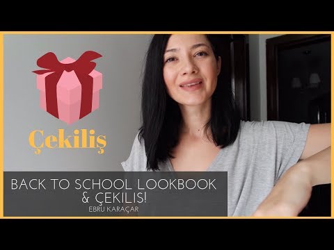 ÇEKİLİŞ VAR (Kazanan aşağıda) | Back to School Lookbook | Ebru Karaçar