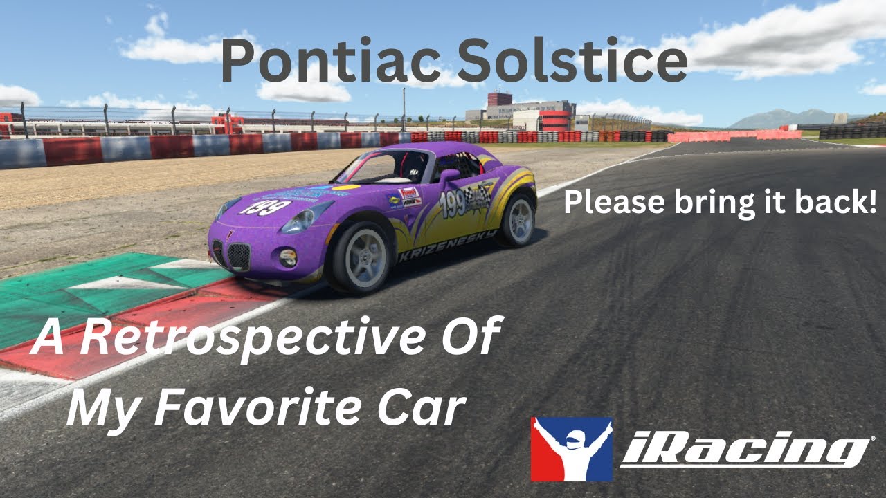 iRacing Pontiac Solstice: A Retrospective - YouTube