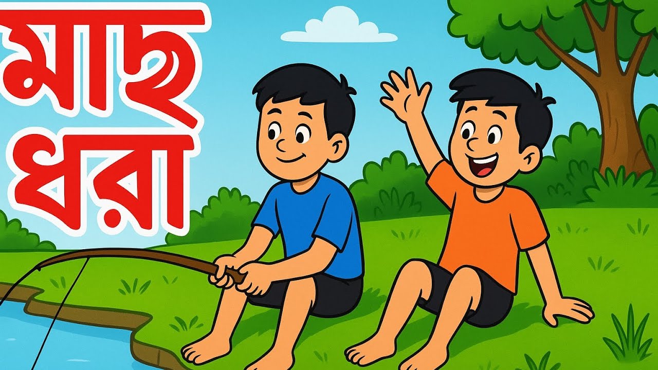 nonte Fonte cartoon Bangla নন্টে ফন্টে বাংলা কার্টুন মাছ ধরা #nonte # ...