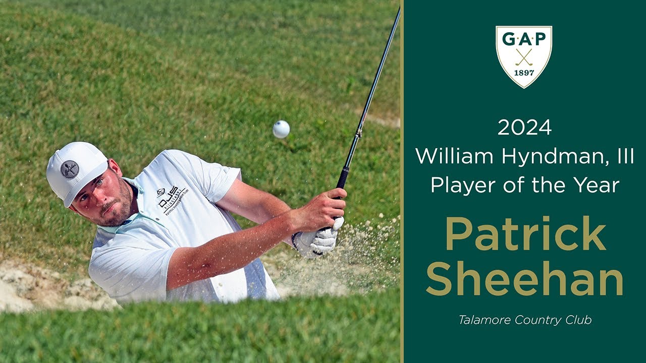 Patrick Sheehan, William Hyndman, III Player of the Year (2024) - YouTube