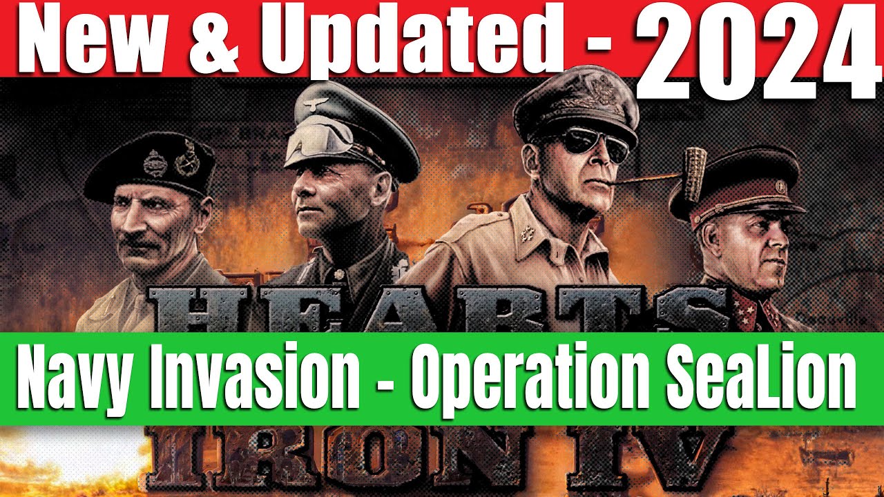 HOI4 Complete Beginners Tutorial Ep.23 - Invading the UK! - YouTube