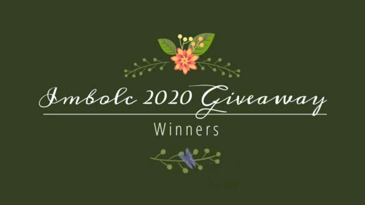 Imbolc 2020 Giveaway Winners #witch #wicca - YouTube