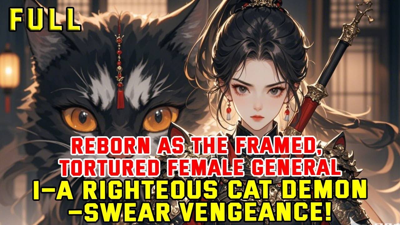 Reborn as the framed, tortured female general, I—a righteous cat demon ...