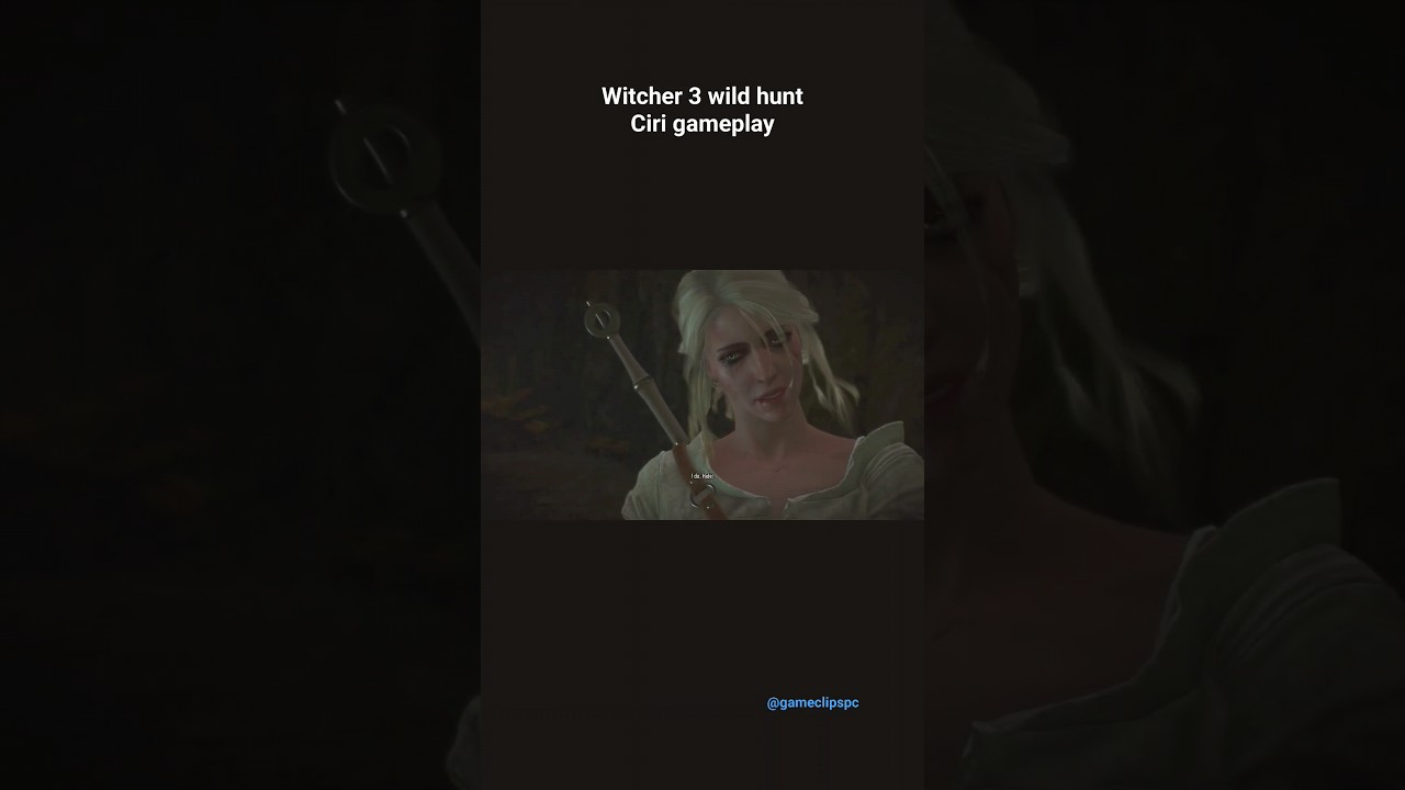 witcher 3 wildhunt ciri gameplay werewolf quest #games #gta6 #witcher3 ...
