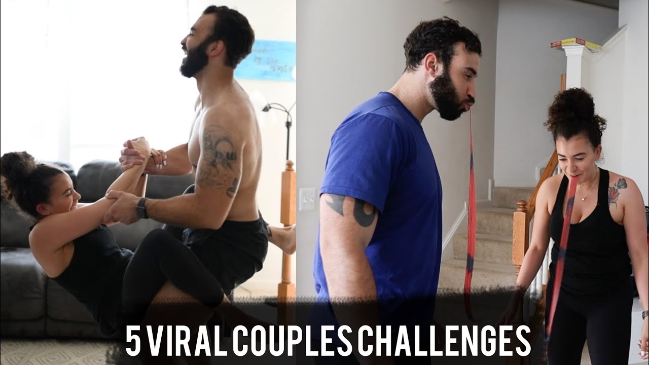 Trying out popular couples challenges! - YouTube