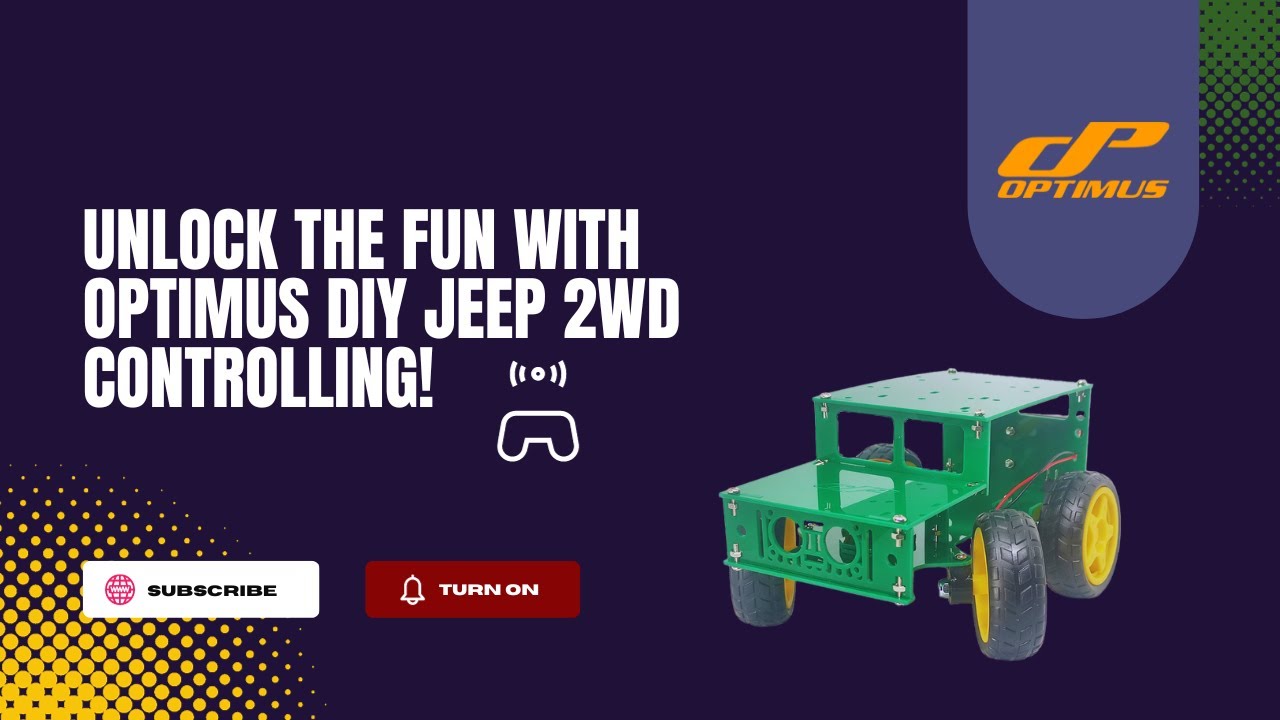 Unlock the fun with Optimus DIY Jeep 2WD Controlling! 🗝️🎉 #lankatronics ...