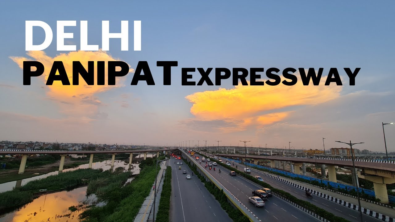 DELHI PANIPAT EXPRESSWAY | NH 44 | 4K | #rslive - YouTube