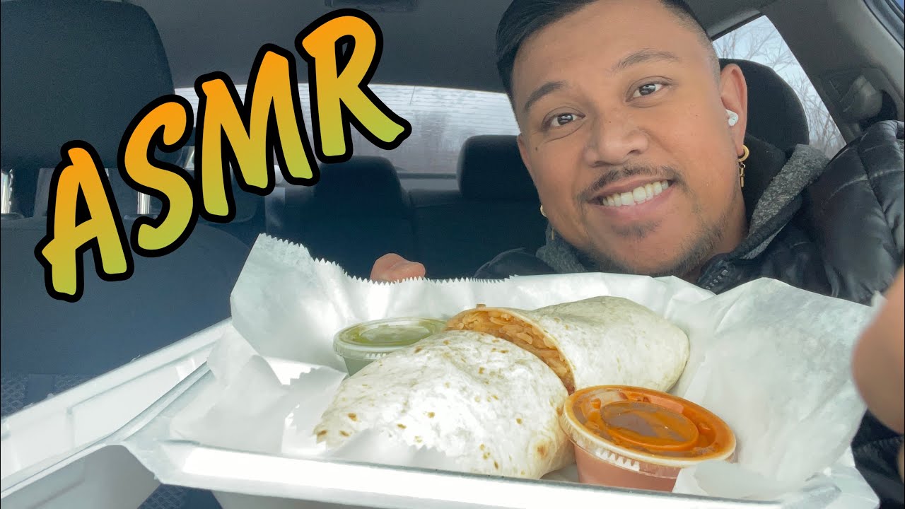 ASMR Mukbang Eating Mexican food - YouTube