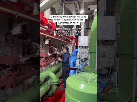 Gemilerde Makineciler mi Daha Kolay İş Bulabilir Yoksa Güverteciler Mi ? #denizci #denizciler