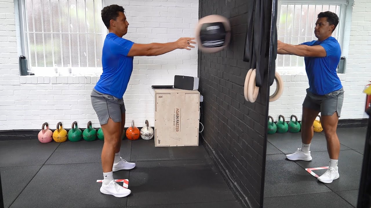 Medicine Ball Push Pass | Medicine Ball | Strength and Conditioning ...