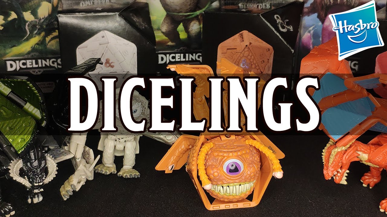 A NOVA COLEÇÃO DICELINGS de D&D - UNBOXING WAVE 1 - YouTube